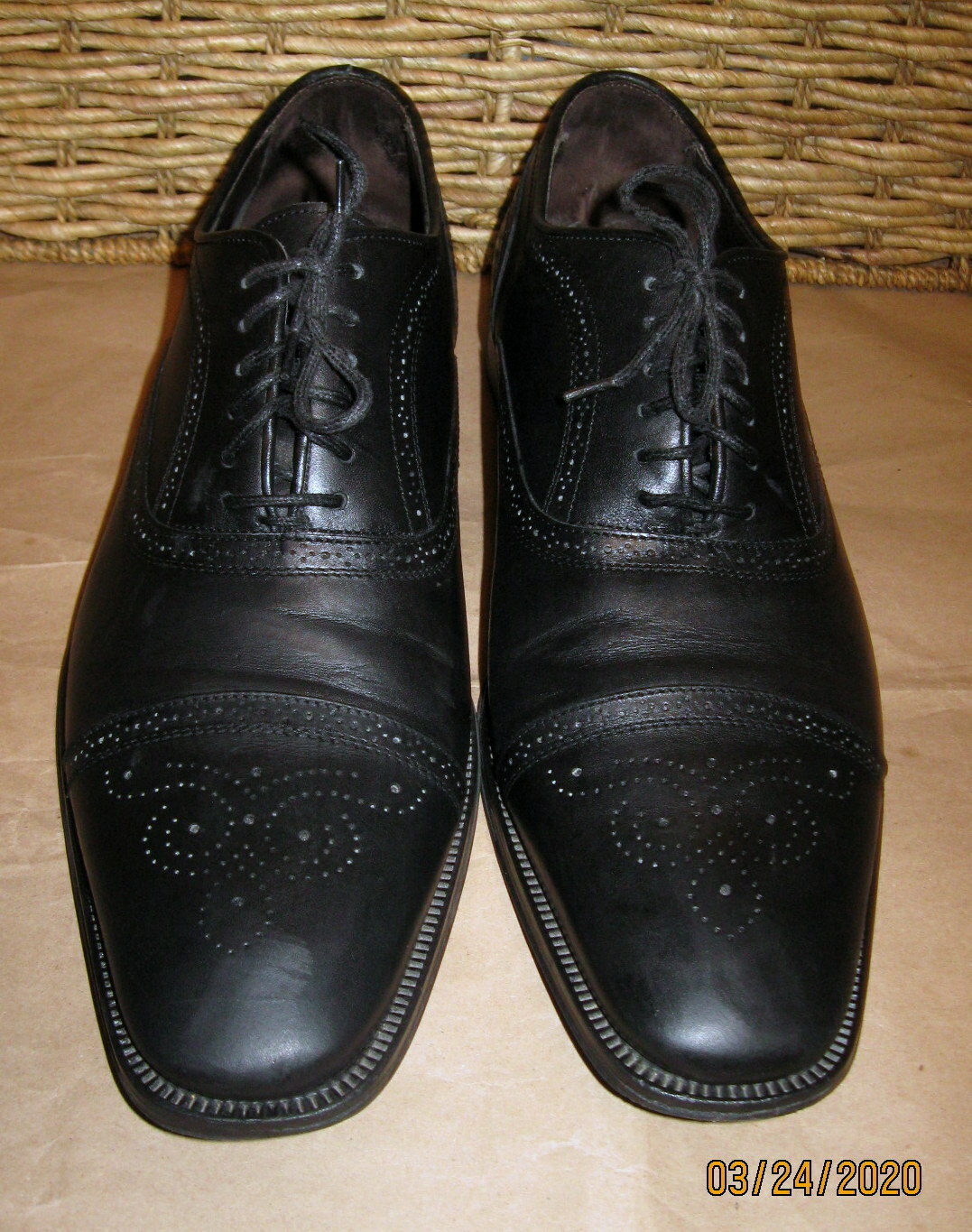 TO BOOT NEW YORK ADAM DERRICK "DAVID" MEN'S BLACK LEA… - Gem