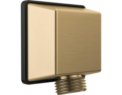 Delta 50570-CZ #30 Square Wall Supply Elbow for Hand Shower Hose ...