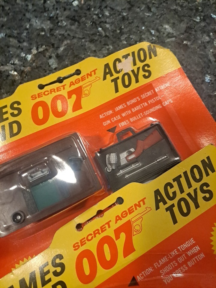 1965 Gilbert James Bond Action Toys Secret Agent Sold Separately | eBay