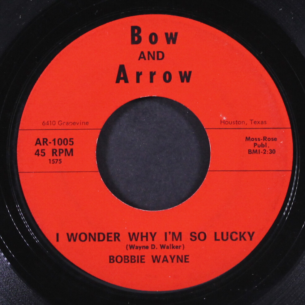 BOBBIE WAYNE: tomorrow will be just like today / i wonder why i'm so ...