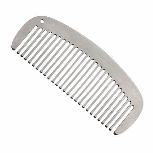 EDC Titanium keychain Antistatic Comb Unique Fashion Comb Health Hair ...