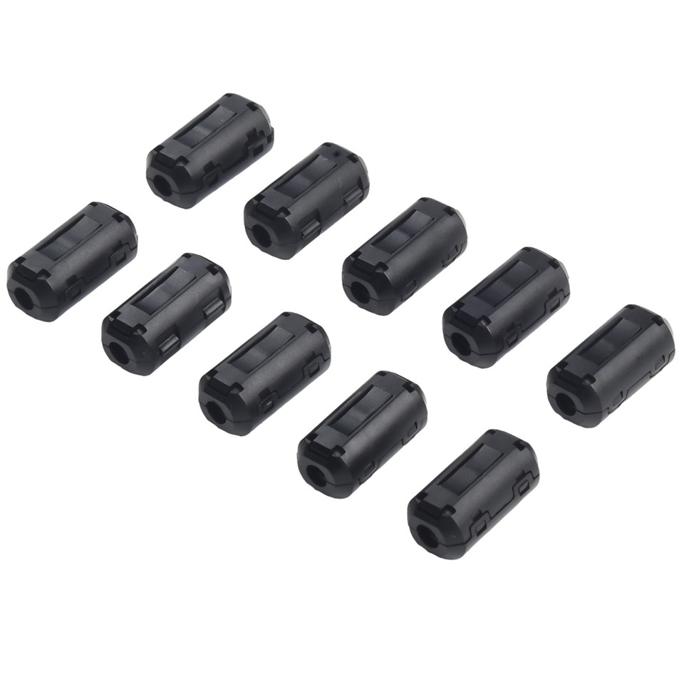 Set of 10 Cable Clips with Ferrite Cores to Improve Signal Across ...