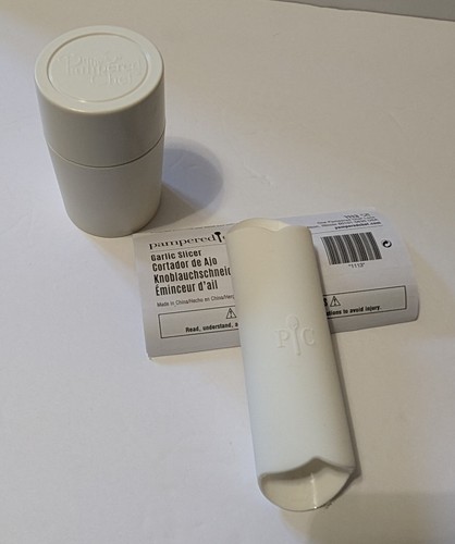 Pampered Chef Garlic Slicer #1113 and Garlic Peeler #2586 New | eBay