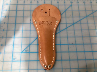 Vintage Buck Knifes Leather Sheath 815 Game Shears/Scissors Holster ...