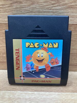 Pac-Man Tengen Black (Nintendo Entertainment System, 1990) Original NES | eBay