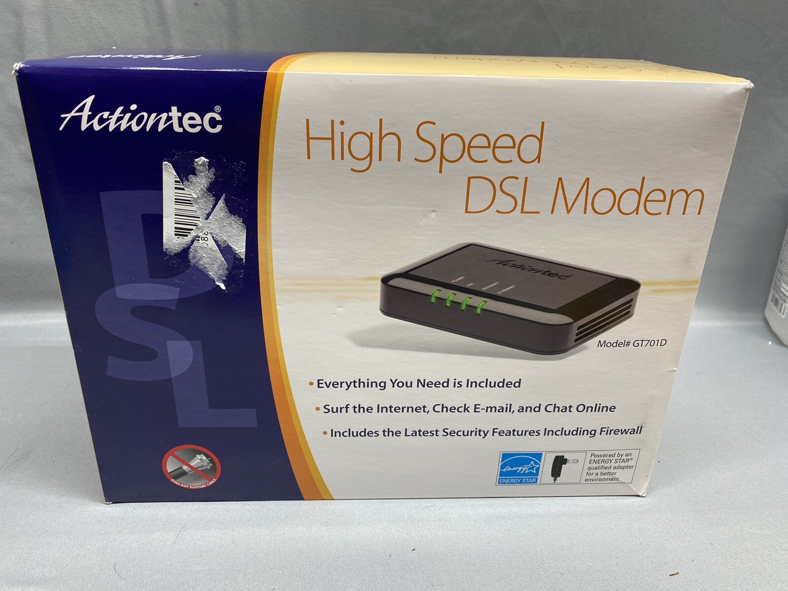 Actiontec GT701D 1-Port 10/100 Wired Router (GEU003AD3B-01 ...