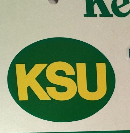 KENTUCKY STATE UNIVERSITY KSU license plate Thorobreds Thorobrettes ...