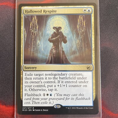 MTG Hallowed Respite Innistrad: Midnight Hunt 227/277 Regular Rare | eBay