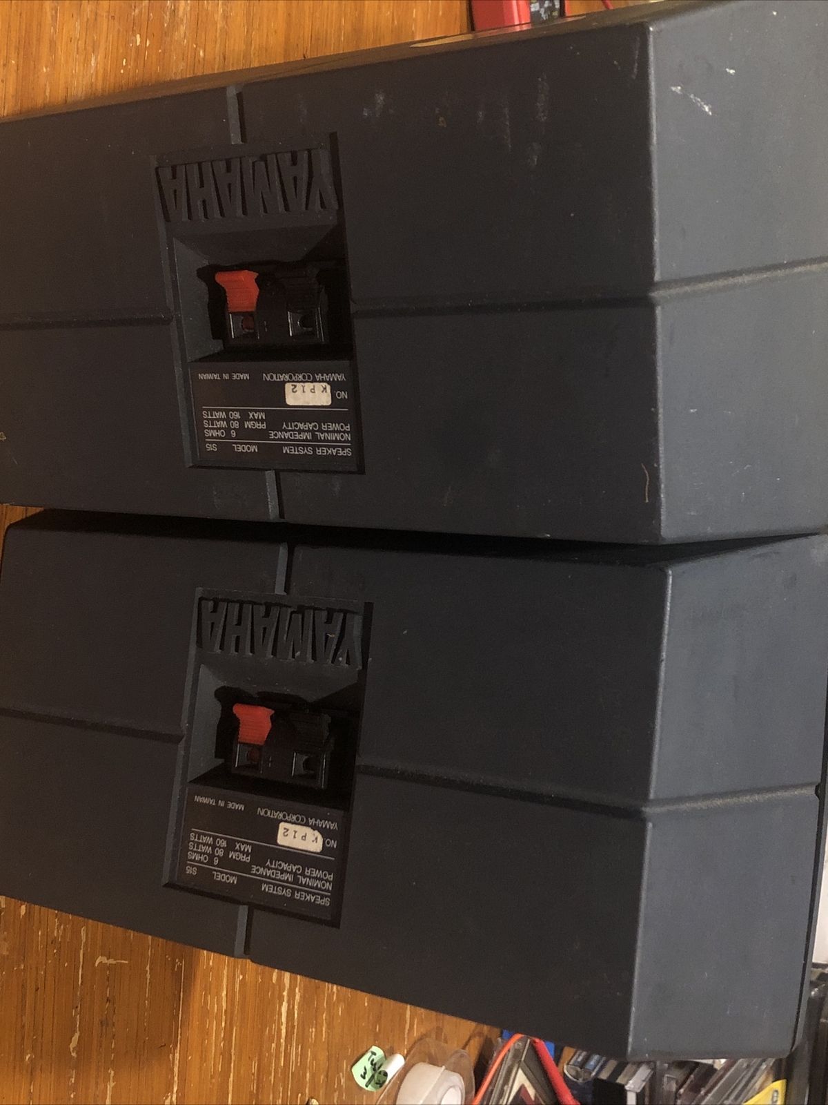 (PR) Yamaha S15 Speaker Boxes (enclosure) W/Crossovers AS IS | eBay