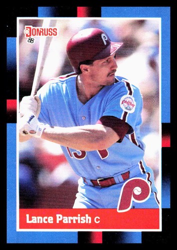 1988 Donruss 359 Lance Parrish Philadelphia Phillies Baseball Card | eBay