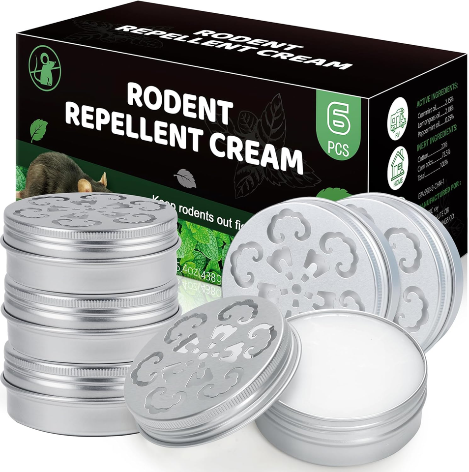 Powerful Peppermint Oil Rodent and Squirrel Repellent for Car Engines ...