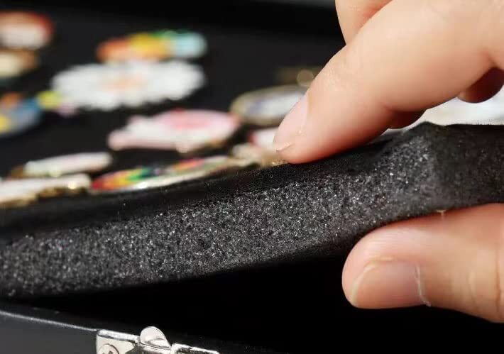 11x8 Inch Enamel Pin Display Frame Shadow Box for Medal Jewelry Pin ...