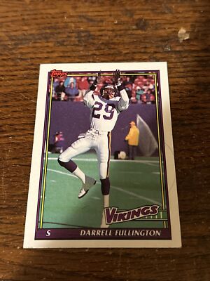 1991 Topps NFL Darrell Fullington #382 | eBay