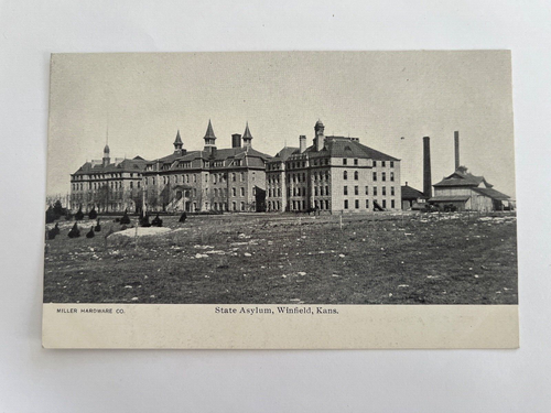 Winfield, Kansas - State Asylum - UDB postcard | eBay