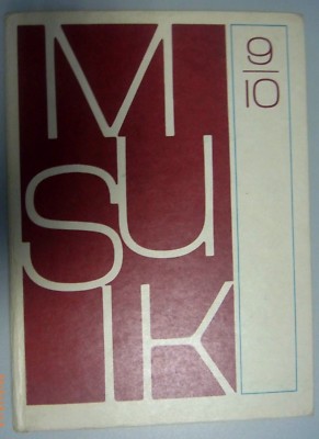 Musik Klasse 9/10, DDR Lehrbuch Volk und Wissen 1973, 2. Auflage | eBay.de