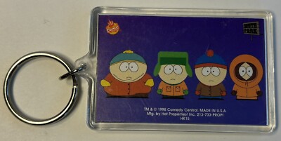 South Park 2-Sided Keychain 1998 Comedy Central Cartman | eBay