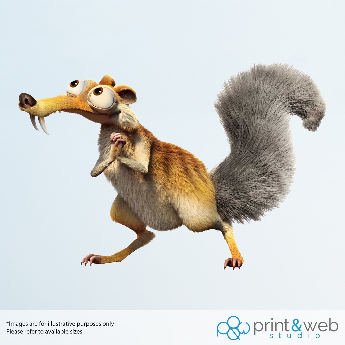 Ice Age Squirrel Tattoo