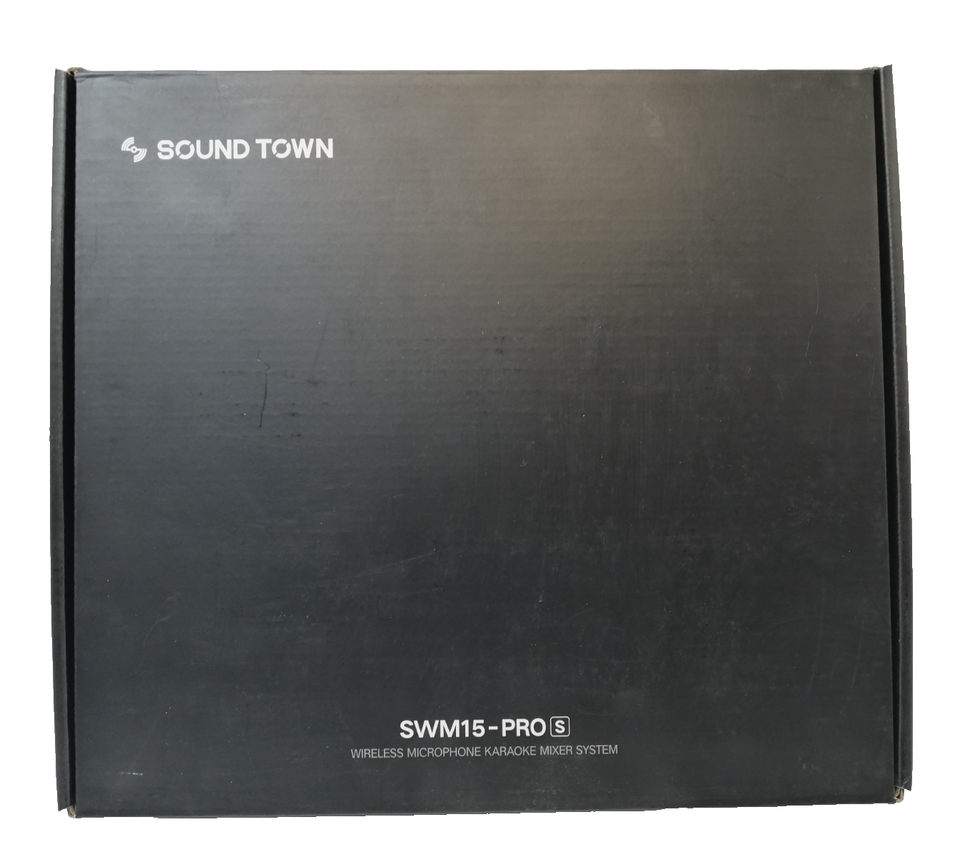 Sound Town Wireless Microphone Karaoke Mixer System Soundbar Receiver ...