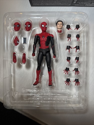 Medicom MAFEX 194 Spider-Man Upgraded Suit Figure (No Way Home ...