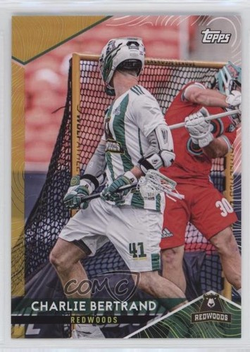 2022 Topps Premier Lacrosse League - Charlie Bertrand #150 Gold /50 (RC ...