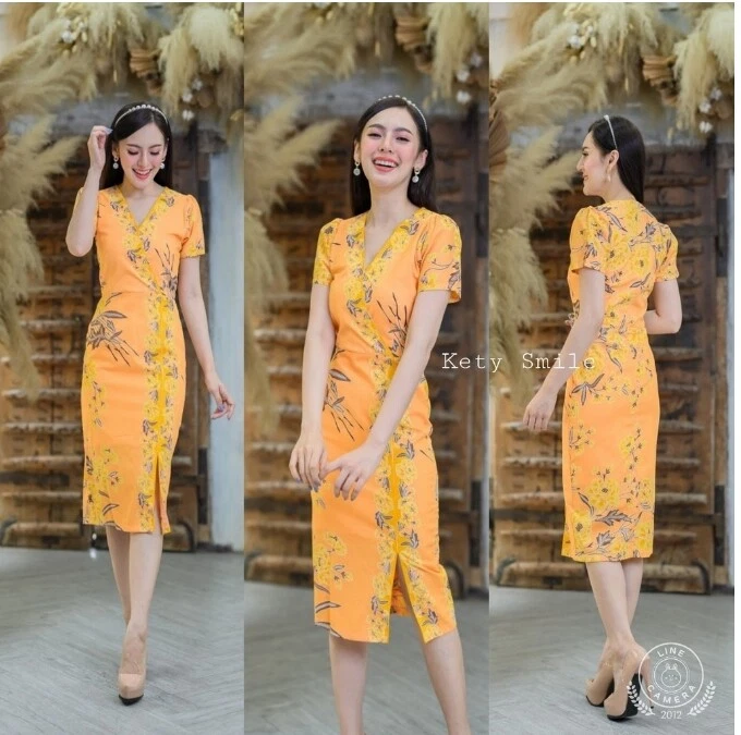 Model Dress Batik Elegant