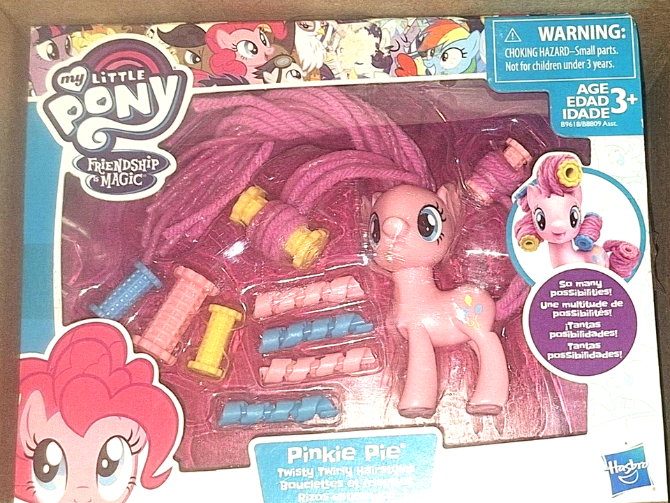 My Little Pony Twisty Twirly Hairstyles Pinkie Pie MLP Friendship is ...