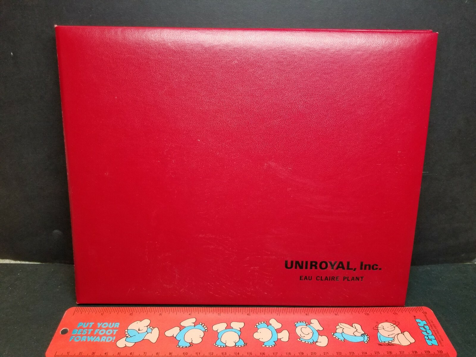 VINTAGE history historical 1985 43 YEARS SERV sign UNIROYAL TIRE EAU ...