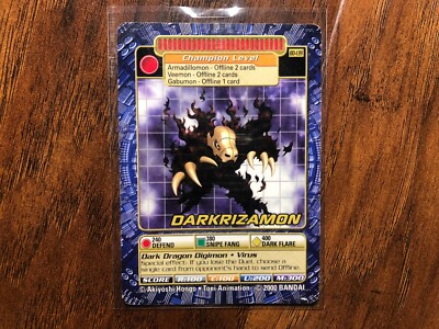 Digimon Digi-Battle Card Game Booster Series 3 Darkrizamon BO-139 | eBay
