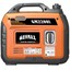 2200W Portable Inverter Generator Ultra-Quiet Gas Engine 4-stroke OHV ...