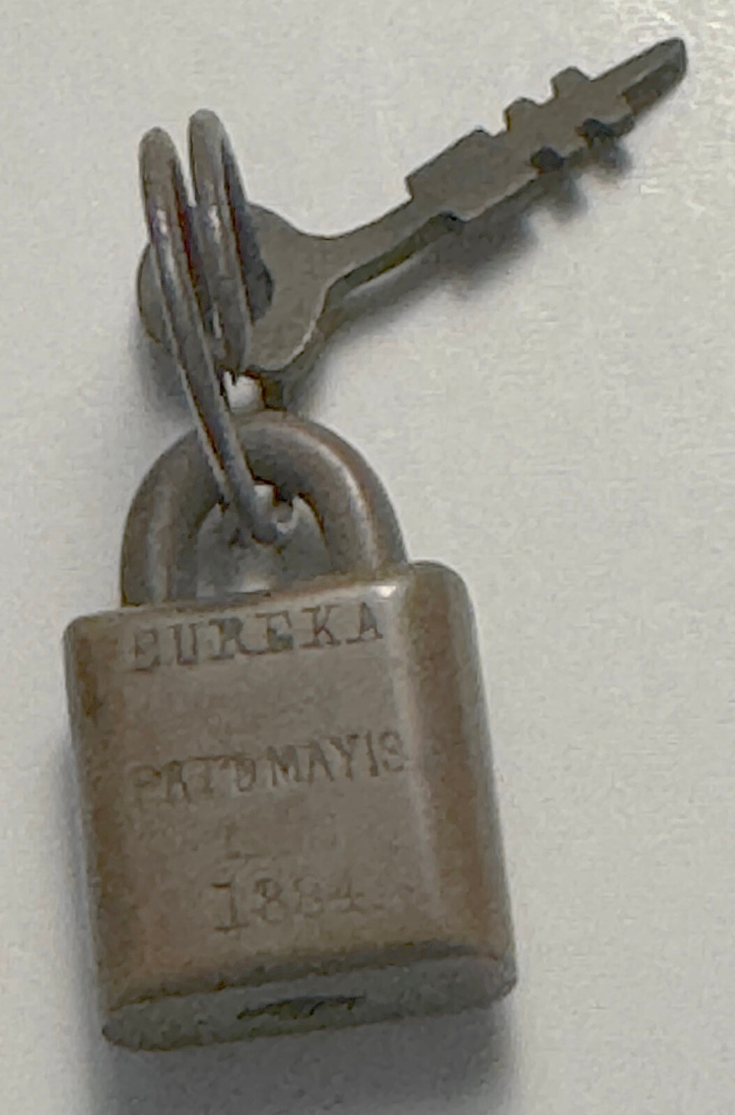 Vintage Small Miniature Eureka Lock Padlock w/ Key - 1" x 1/2" | eBay