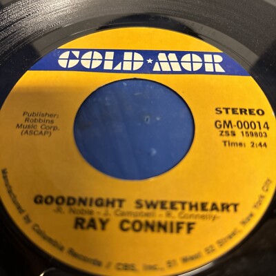 Ray Conniff – Taking A Chance On Love / Goodnight Sweetheart - 7" VINYL ...