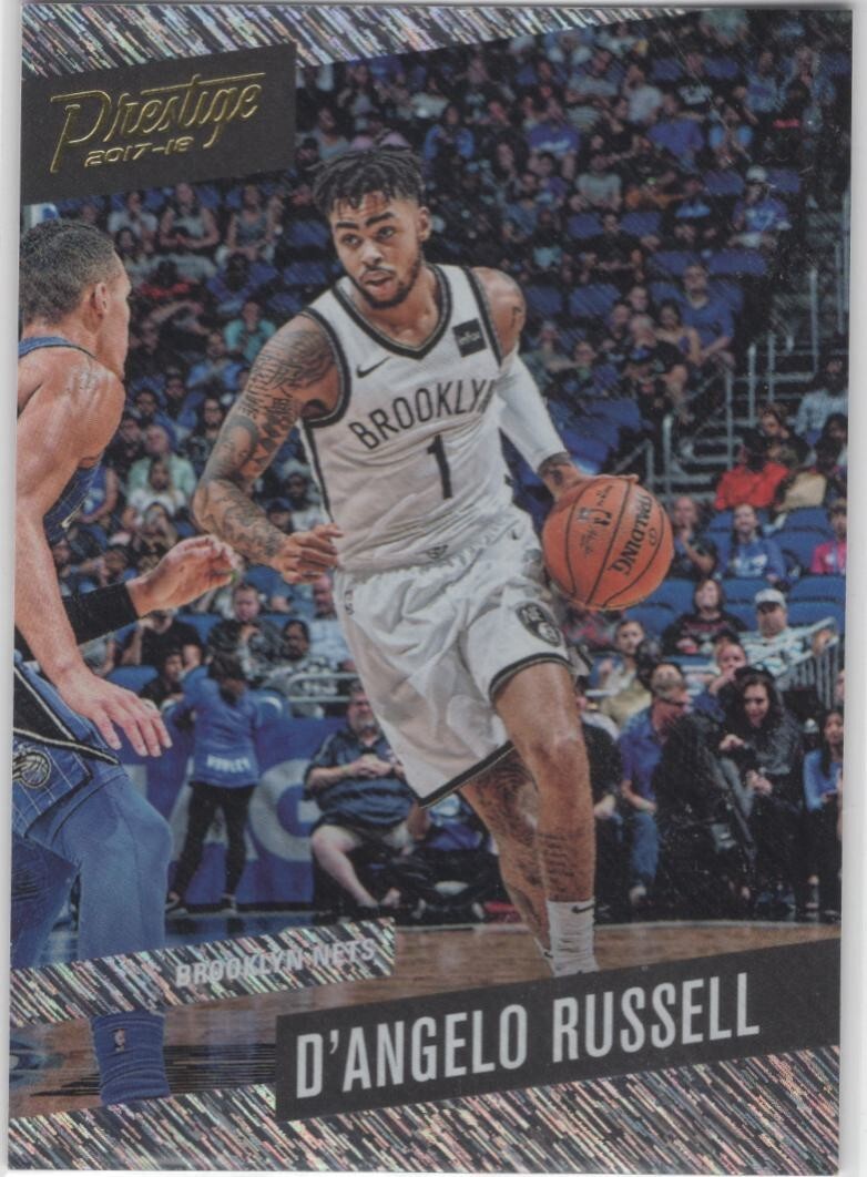 2017-18 Panini Prestige D'Angelo Russell Rain #82 | eBay