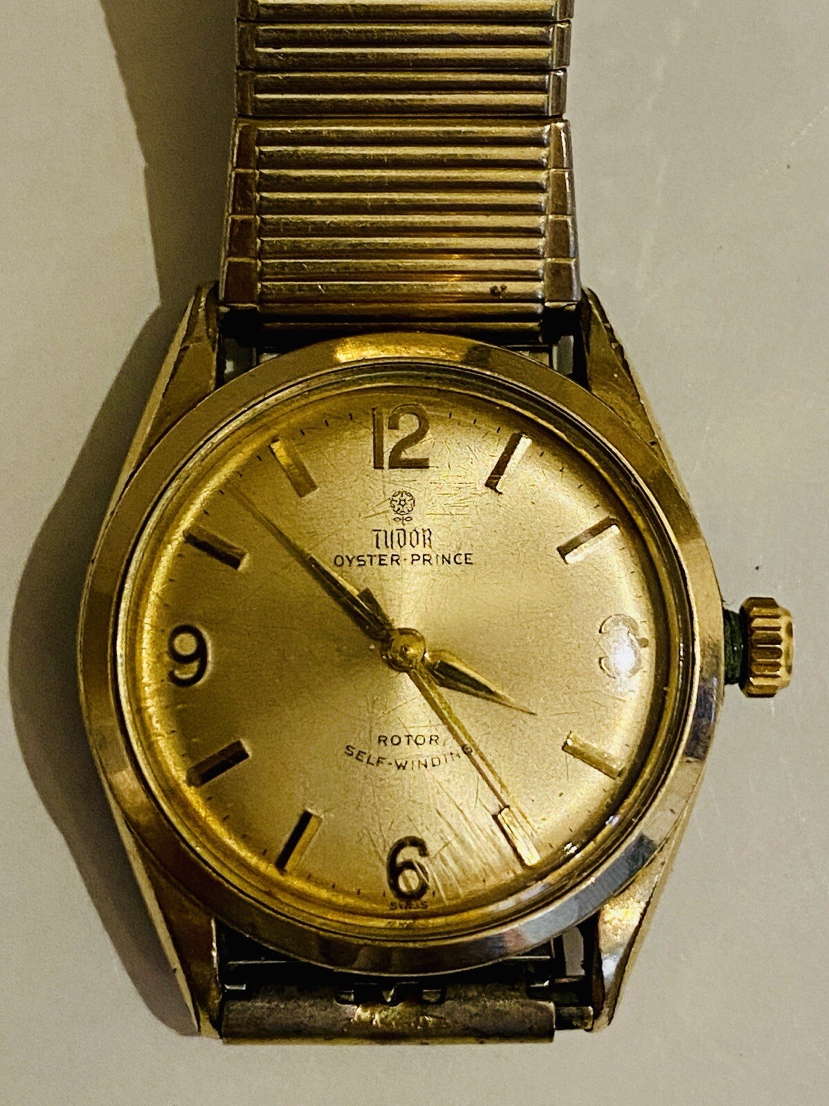1960's Tudor (Rolex) Oyster Prince 25 Rubies Men's 34mm Automatic Watch ...