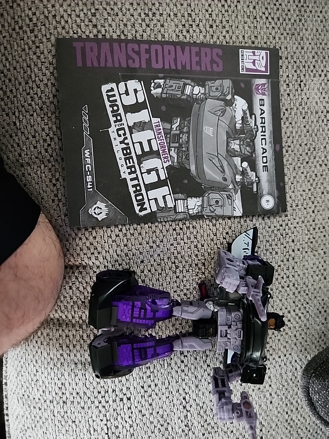 Transformers Generations WFC Siege Barricade Deluxe Figure 100% ...