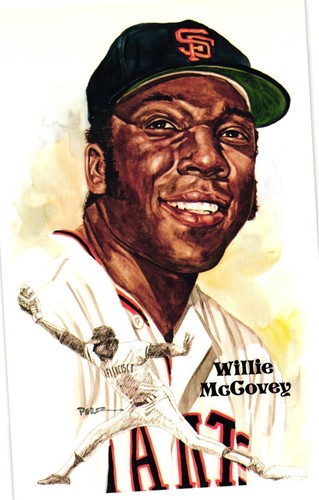 Willie McCovey 1980 Perez-Steele Baseball Hall of Fame Limited Edition ...