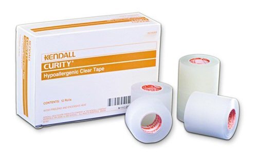Kendall Hypoallergenic Clear Tape 3" x 10 yds. 1 roll | eBay
