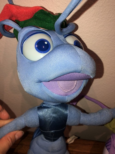 Disney a Bug's Life Plush Flik Princess Dot Atta Bug Bunch Mattel 3 ...