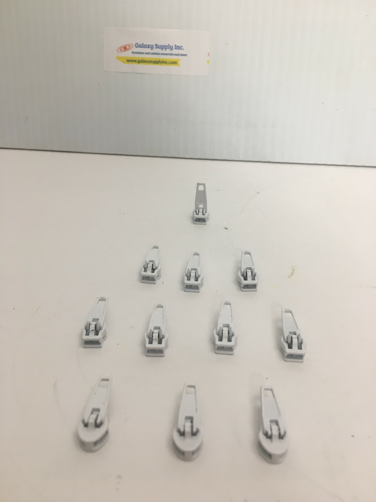 #4.5 Zipper Slider , Lock pin,White Color, (2000 pcs per bag ) | eBay