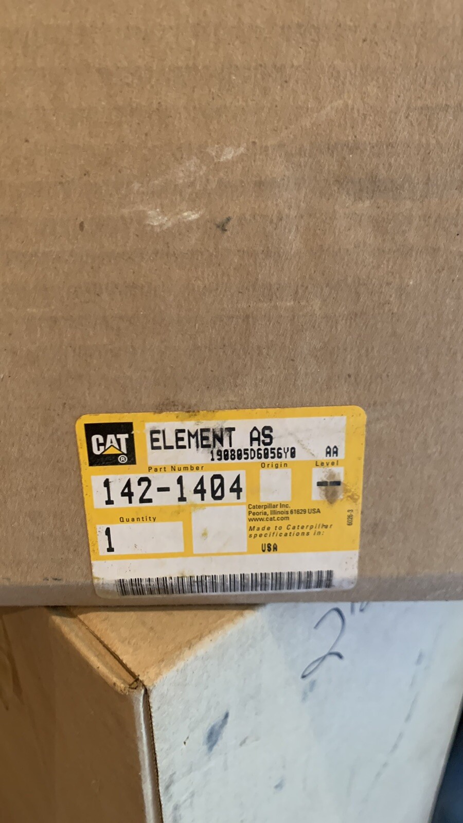 CATERPILLAR 1421404 - Air filter cross reference