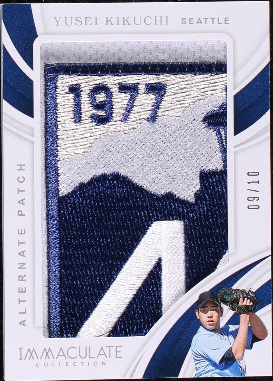 2019 Panini Immaculate Collection - Immaculate Jumbos Yusei Kikuchi #IJ ...
