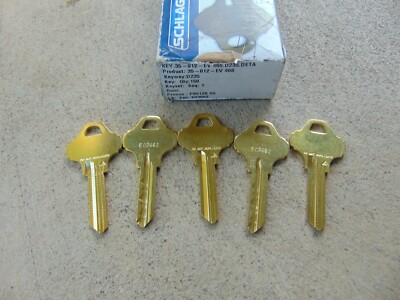 5 KEYS EVEREST PRIMUS SCHLAGE D235 KEYS UNCUT LOCKSMITH | eBay