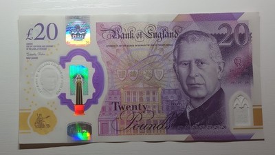 King Charles £20 Pounds Note - EH13 | eBay