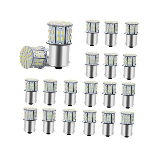20 PCS 1156 Car LED Bulb, 1141 1003 1156 7506 BA15S High Brightness LED ...