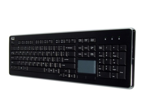 Adesso-New-AKB-440UB _ DESKTOP TOUCHPAD KEYBOARD USB CIRQUE GLIDEPOINT ...