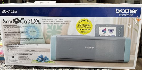 Brother ScanNCut Scan N Cut SDX125E Cutting Machine New open Box ...