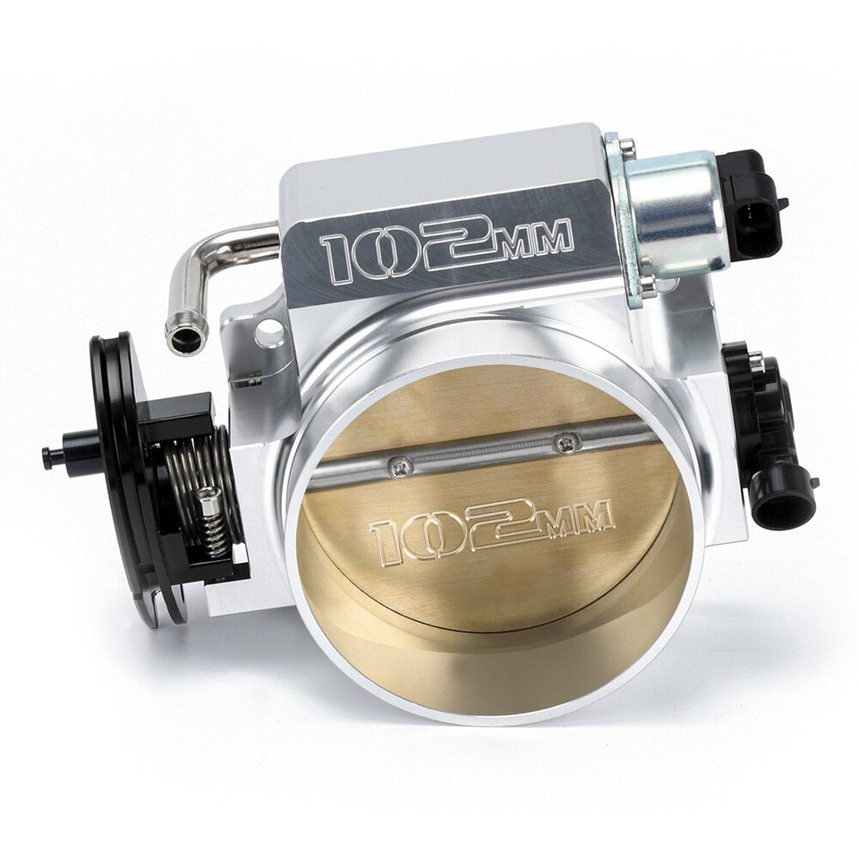 102mm Silver LS1 Intake Manifold Throttle Body LS2 LS6 Sheet Metal Al ...