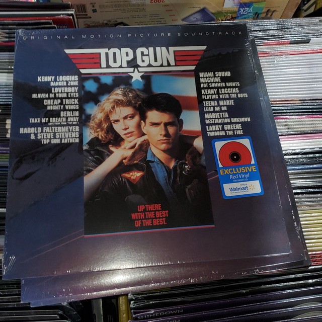 Top Gun LP Movie Soundtrack Limited Edition (2019, LP Vinyl, Reissue ...