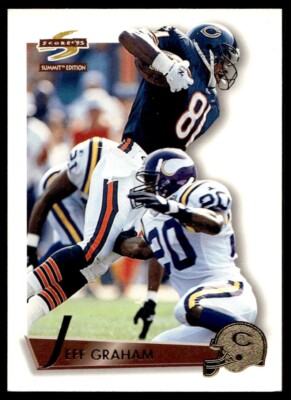 1995 Summit Jeff Graham Chicago Bears #113 | eBay