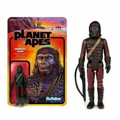 GENERAL ALDO Super7 Planet of the Apes 3.75" Action Figure ReAction ...