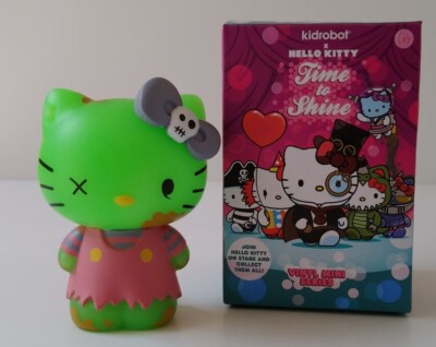 Kidrobot x Hello Kitty Time to Shine ZOMBIE 🐱💀 3in. Vinyl Figure - 1/24 ...